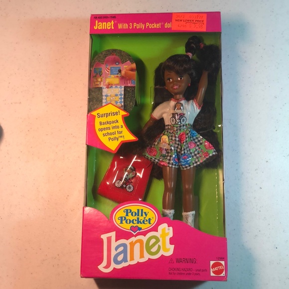 Mattel | Toys | Polly Pocket Janet Doll Friend Of Barbies Sister | Poshmark